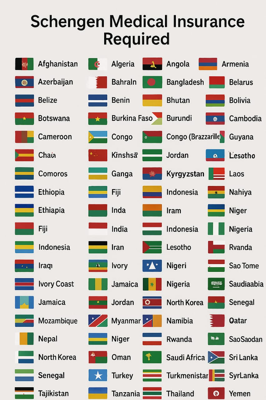 Schengen Travel Insurance Guide-Coverage, Cost, Requirements